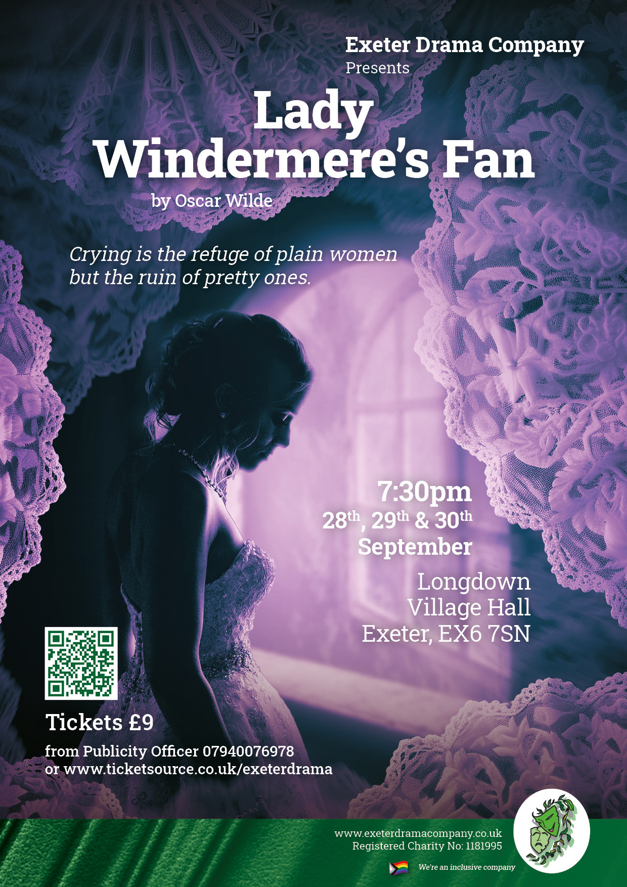 Lady Windermere’s Fan | Exeter Drama Company